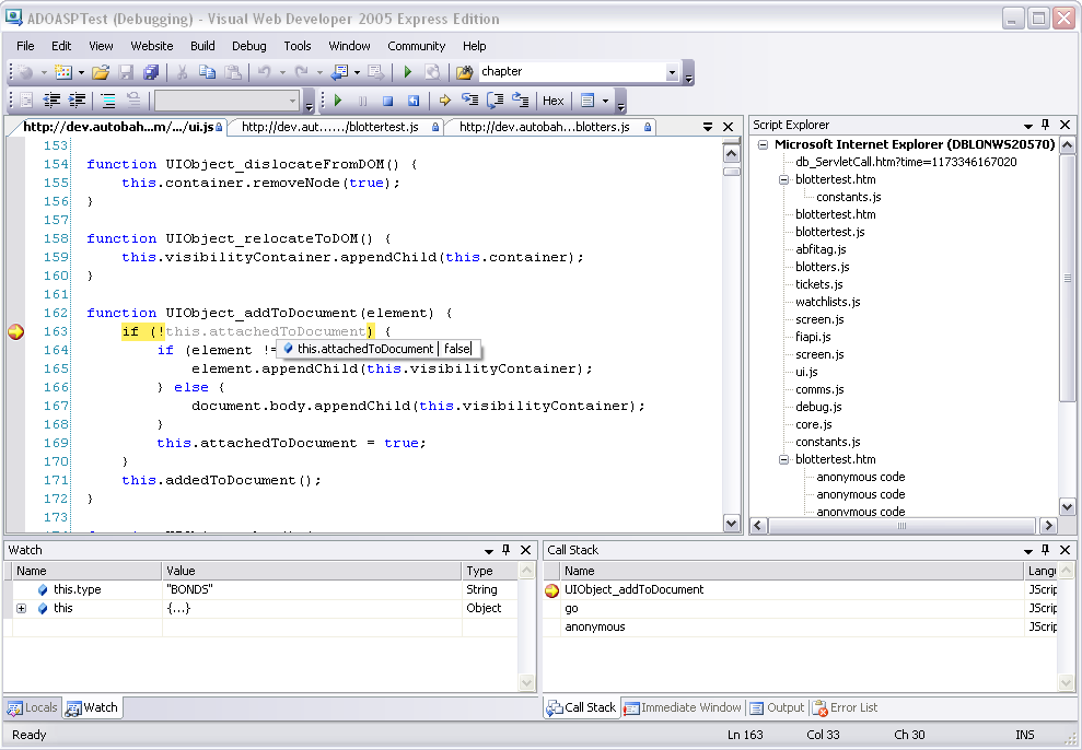 How To Debug JavaScript In Internet Explorer Bernie Sumption s Blog